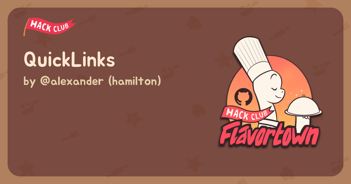 QuickLinks - Flavortown