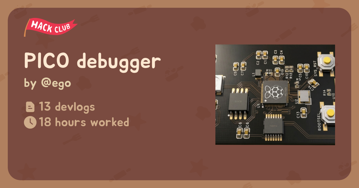 PICO debugger - Flavortown